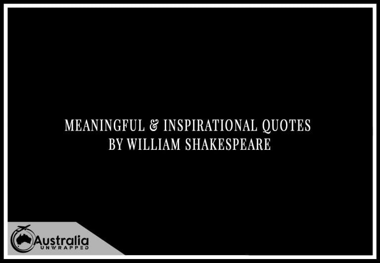 Meaningful & Inspirational Quotes by William Shakespeare