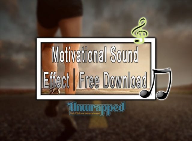 Motivational Sound Effect｜Free Download
