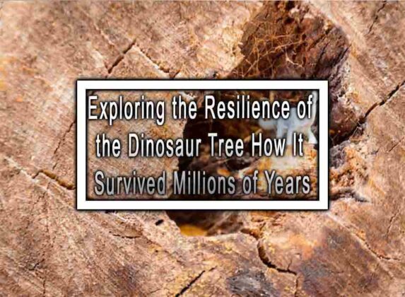 Exploring the Resilience of the Dinosaur Tree How It Survived Millions ...