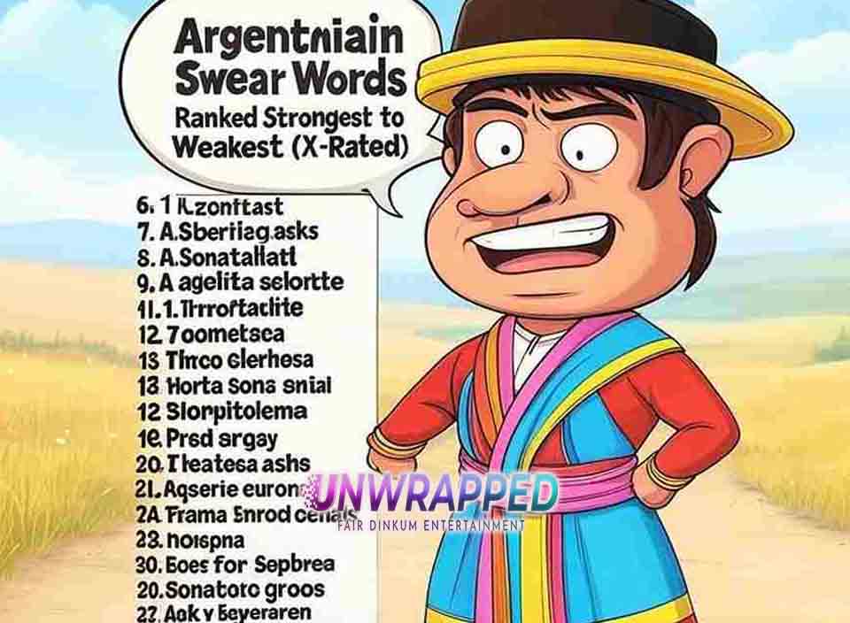 Argentinian Swear Words: Ranked Strongest to Weakest (X-Rated)