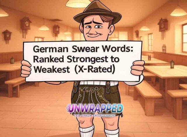 German Swear Words: Ranked Strongest to Weakest (X-Rated)