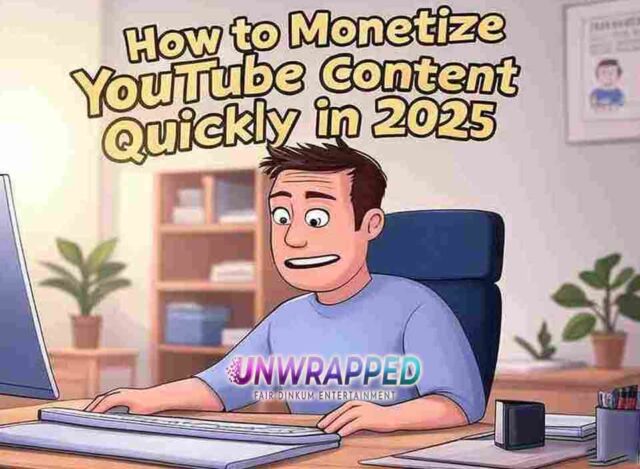 How to Monetize YouTube Content Quickly in 2025