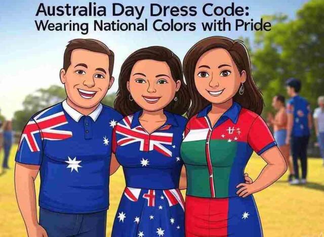 Australia Day Dress Code: Wearing National Colors with Pride