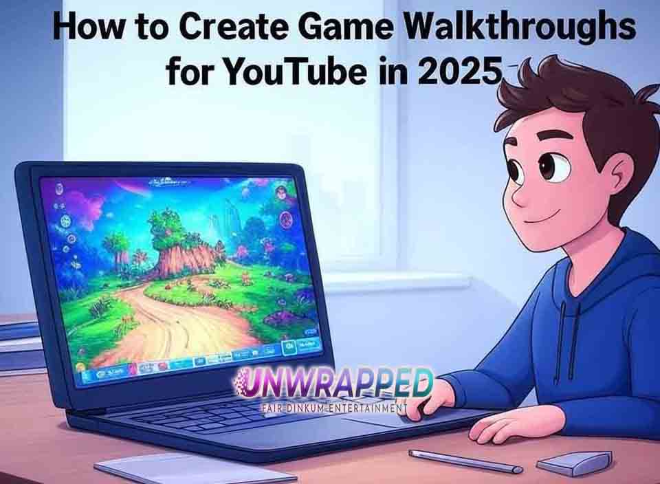 How to Create Game Walkthroughs for YouTube in 2025