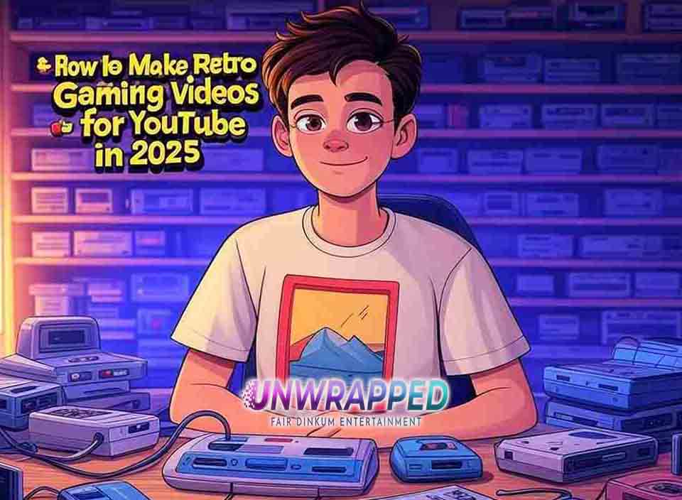 How to Make Retro Gaming Videos for YouTube in 2025