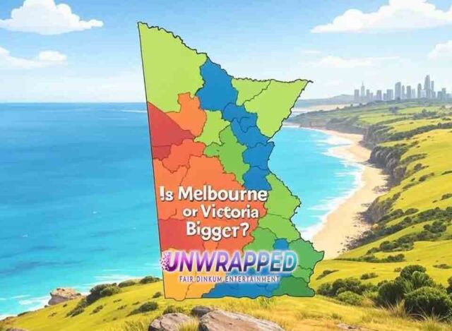 Is Melbourne or Victoria Bigger?