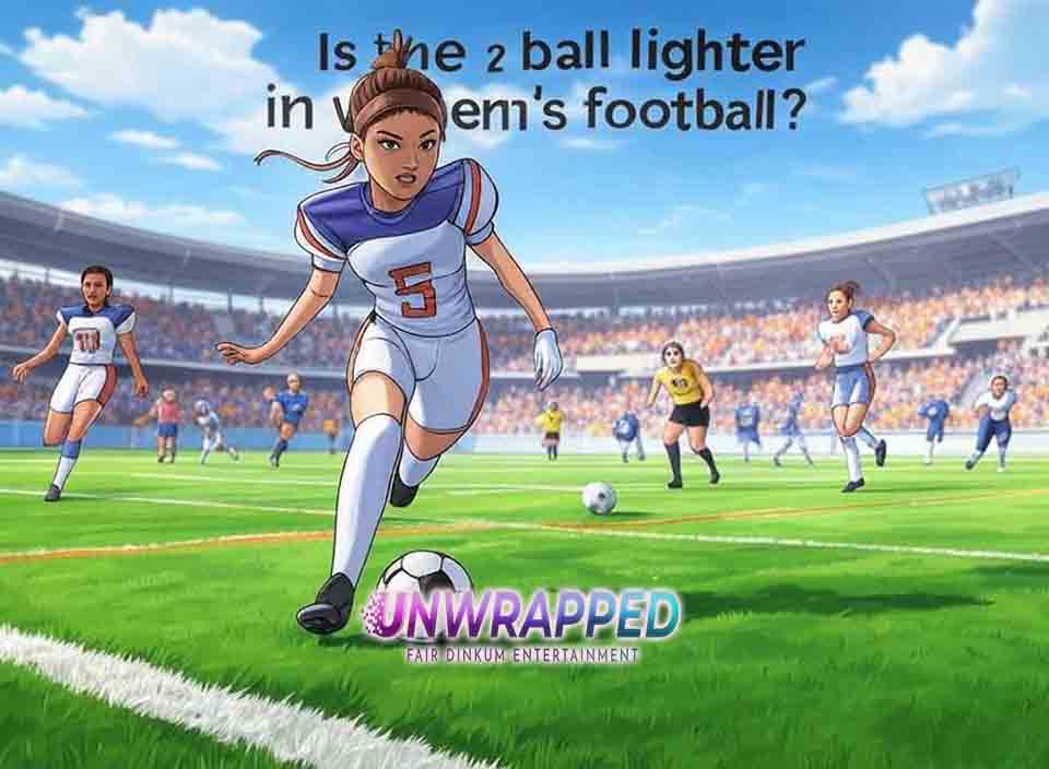 Is the ball lighter in womens football?