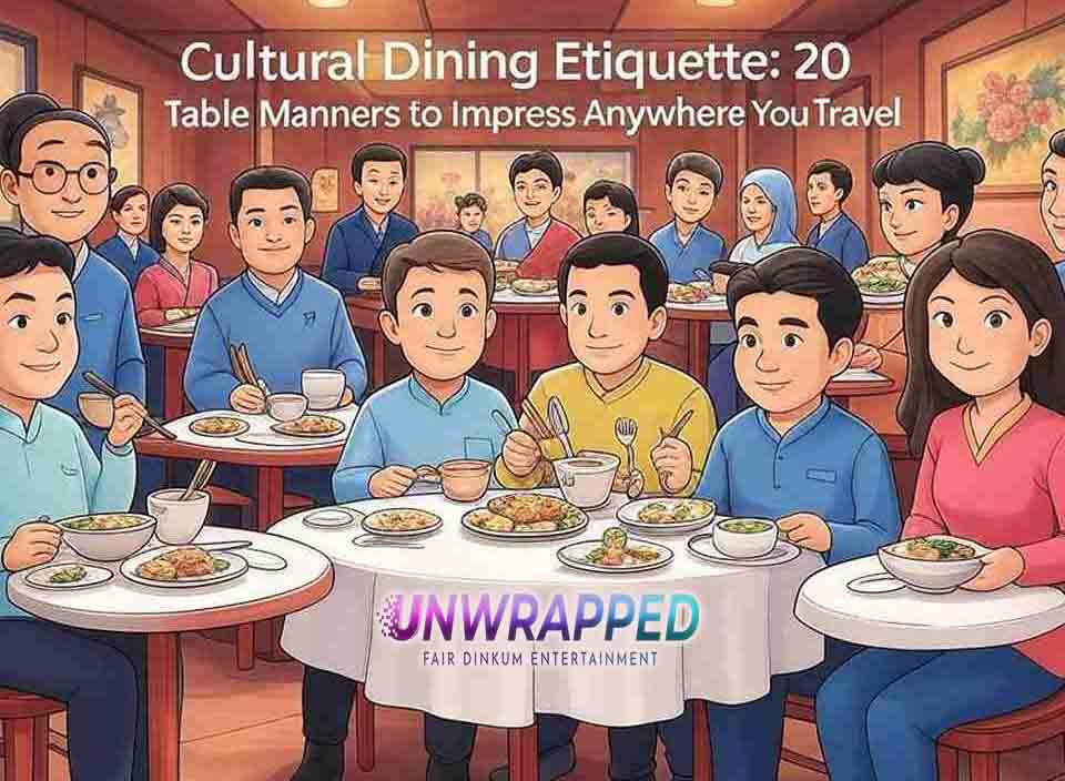 Cultural Dining Etiquette: 20 Table Manners to Impress Anywhere You Travel