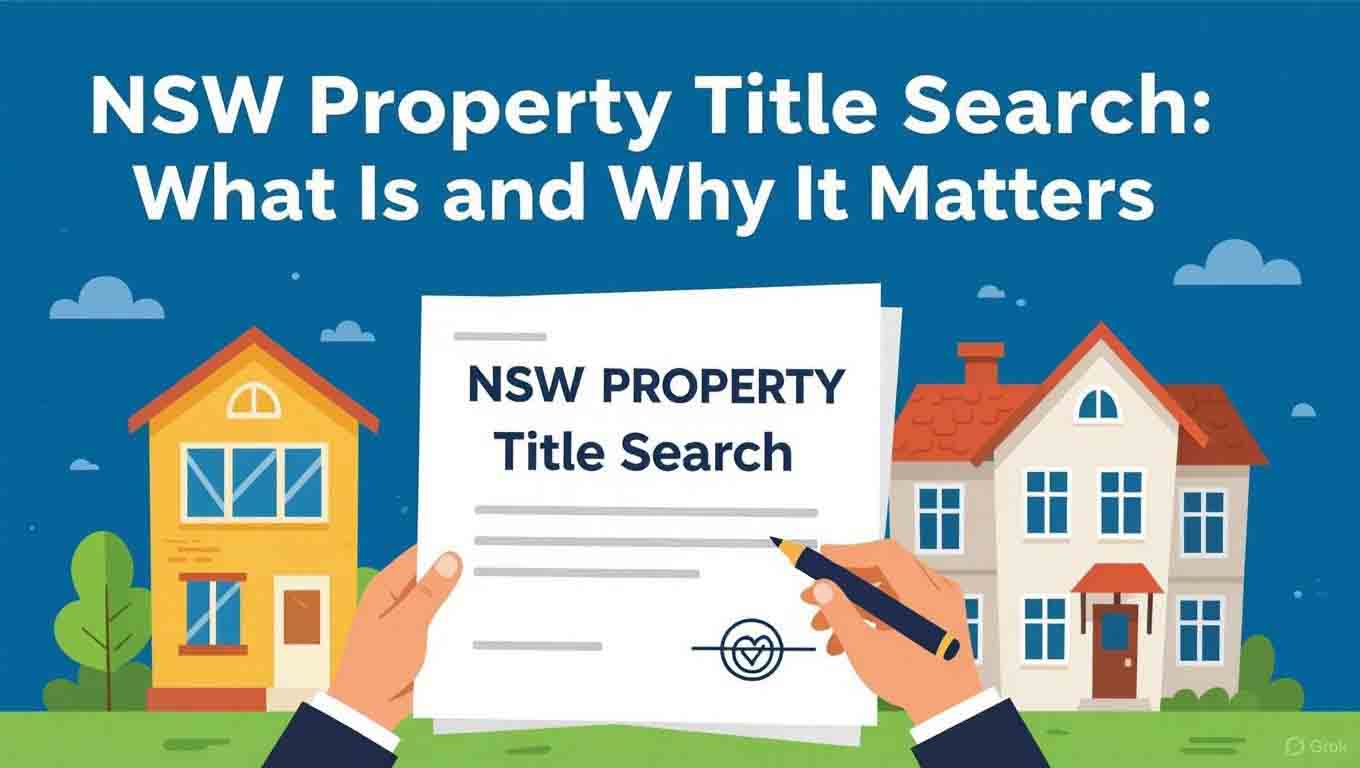 NSW Property Title Search: What It Is and Why It Matters
